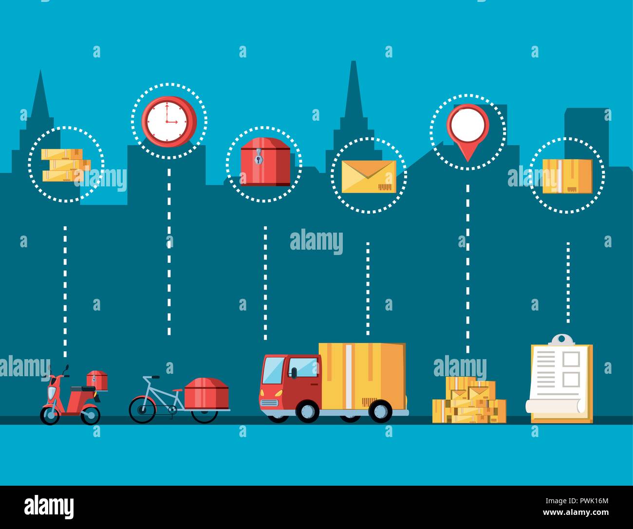 Logistic support vehicles hi-res stock photography and images - Alamy