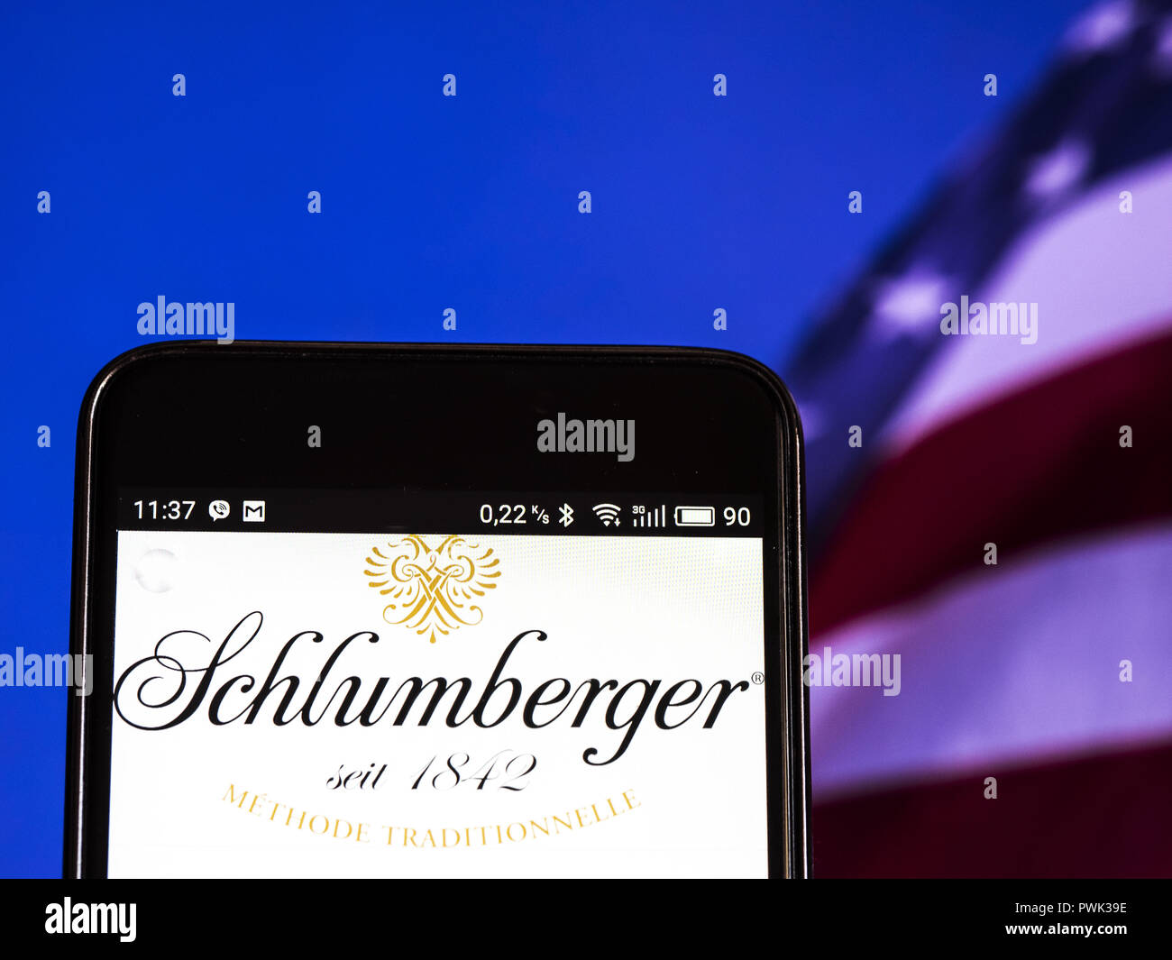 Schlumberger limited logo sign hi-res stock photography and images - Alamy