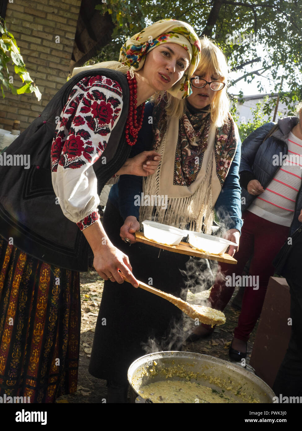 October 14, 2018 - Borisptyl, Kiev, Ukraine - Women in national ...