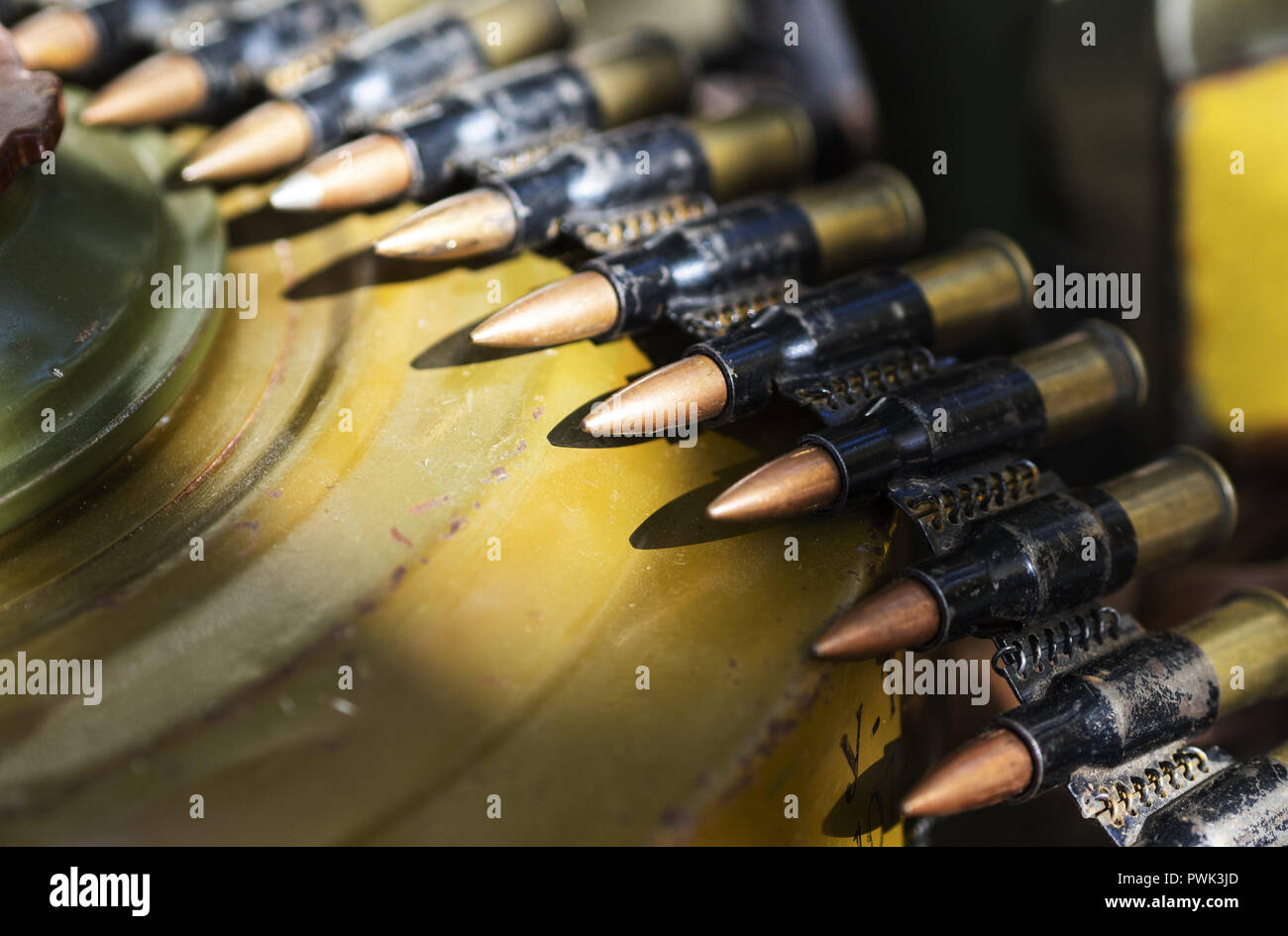 Belts of bullets hi-res stock photography and images - Alamy