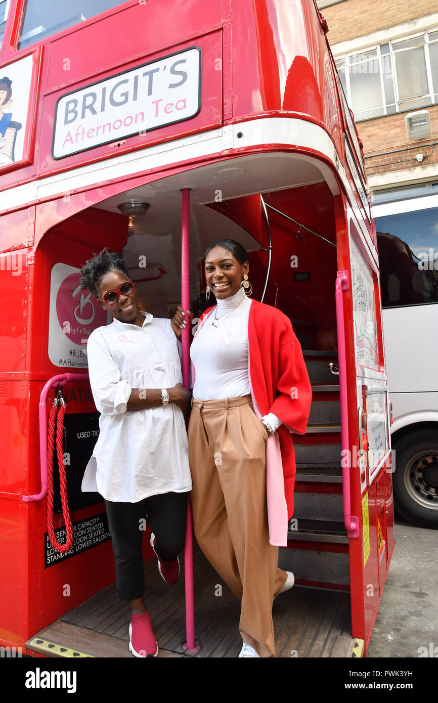 London, UK. 16th October, 2018. Norma Shakes and Perri Shakes-Drayton ...