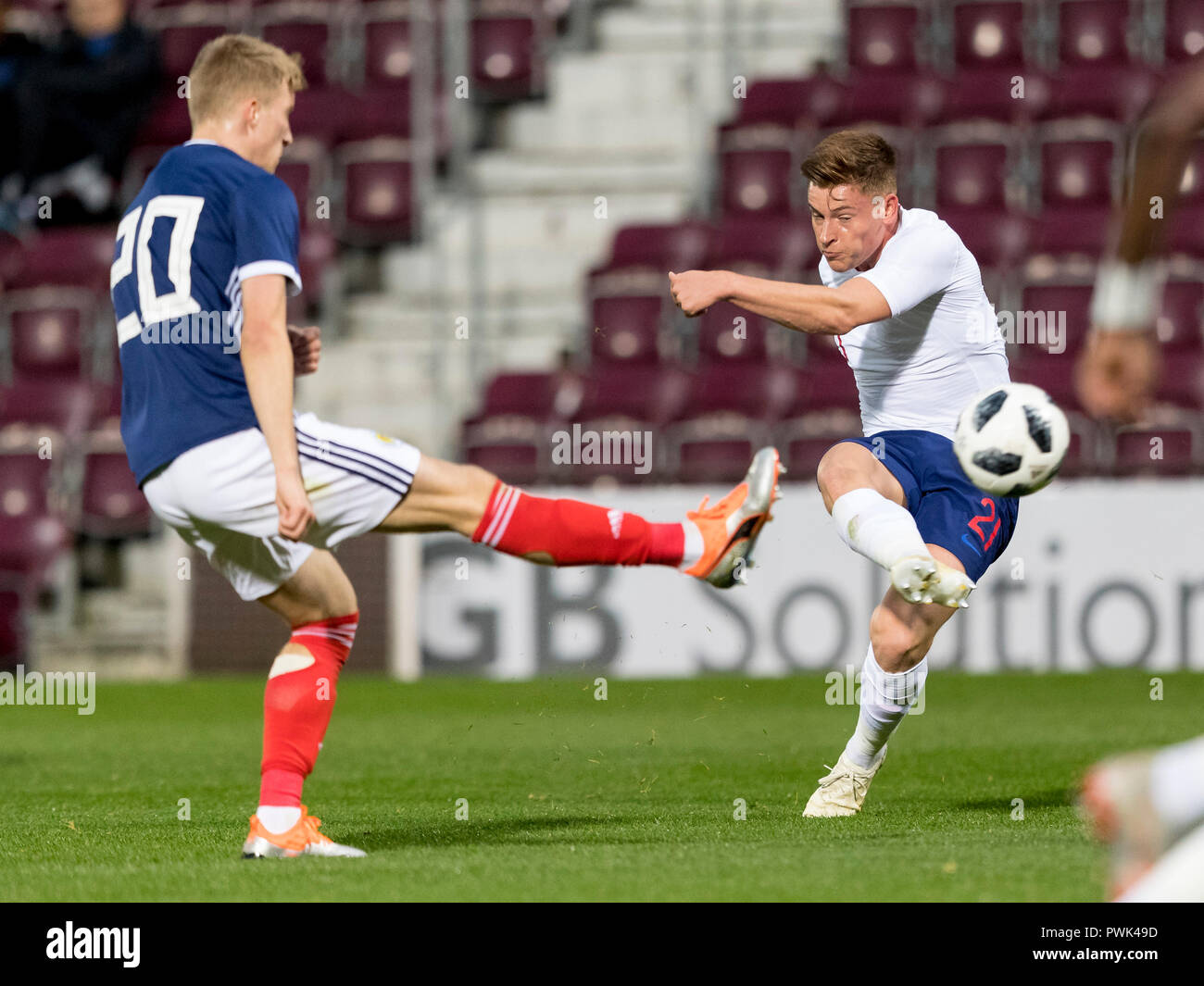 England u21s harvey barnes hi-res stock photography and images - Alamy