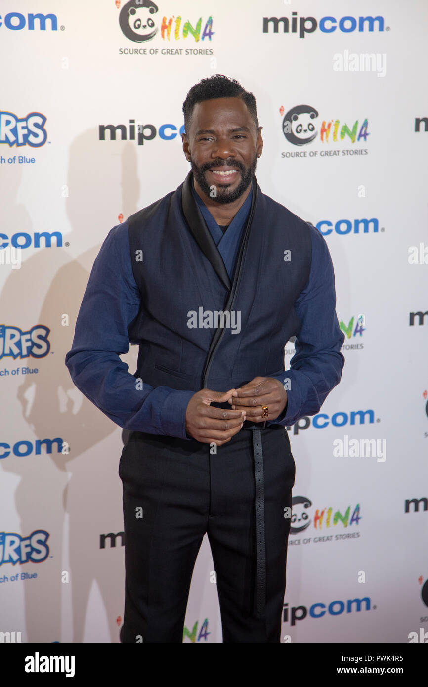 Cannes, France, 15 October 2018, COLMAN DOMINGO actor at MIPCOM 2018 ...