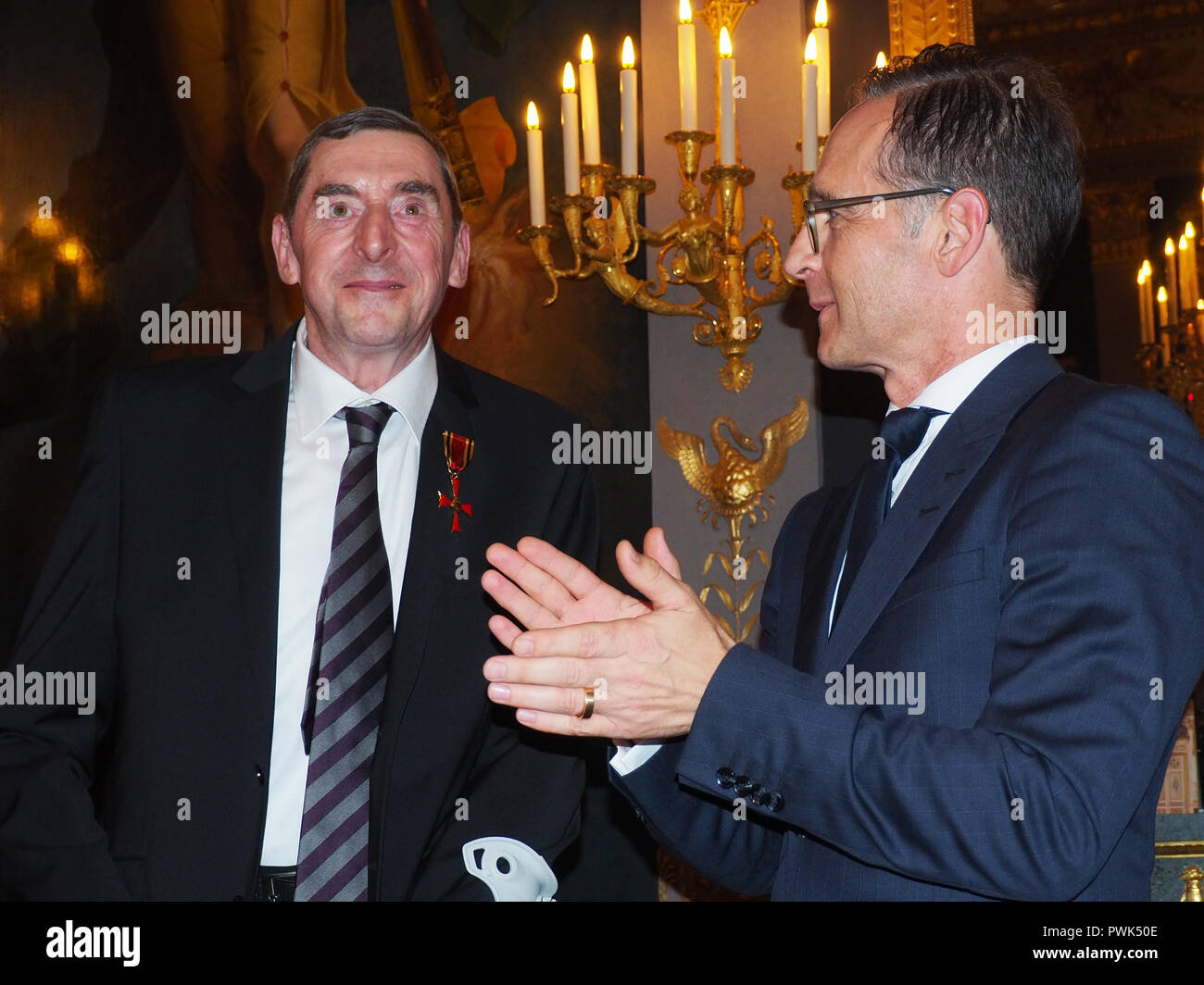 Paris, France. 16th Oct, 2018. 16 October 2018, France, Paris: Heiko ...