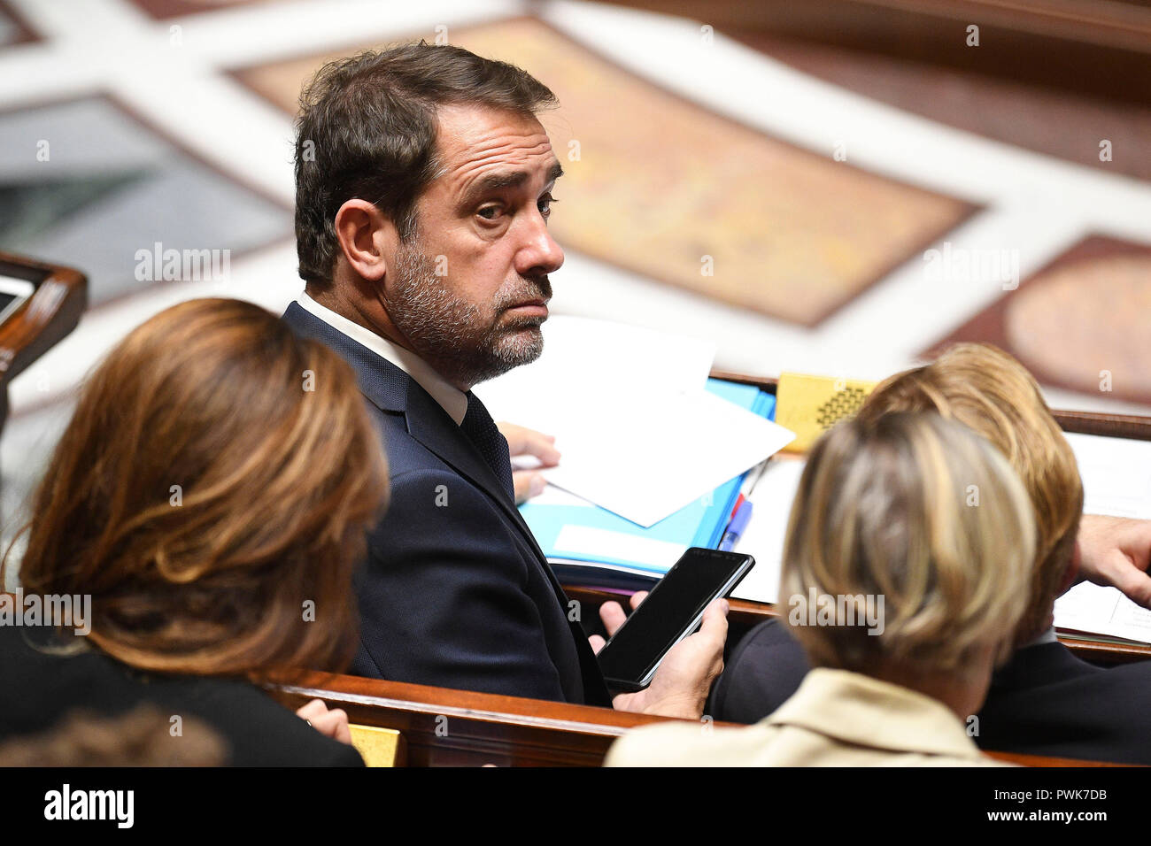 Paris. 16th Oct, 2018. Photo taken on Oct. 16, 2018 shows the newly ...