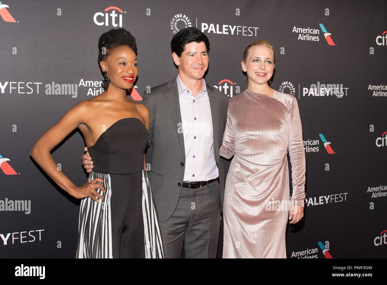 New York, NY, USA. 16th Oct, 2018. Maya Lynne Robinson, Michael Fishman ...