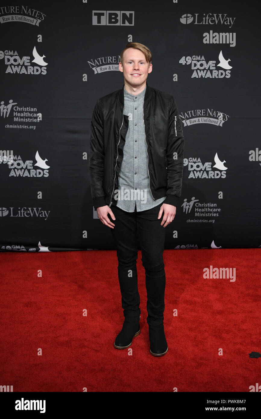 Nashville, USA. 16th Oct 2018. Corey Voss On the red carpet at the 49th ...