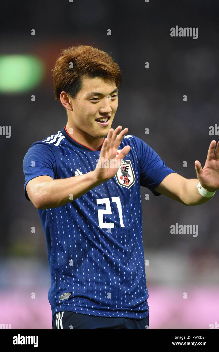 Saitama, Japan. 16th Oct, 2018. Ritsu Doan (JPN) Football/Soccer ...