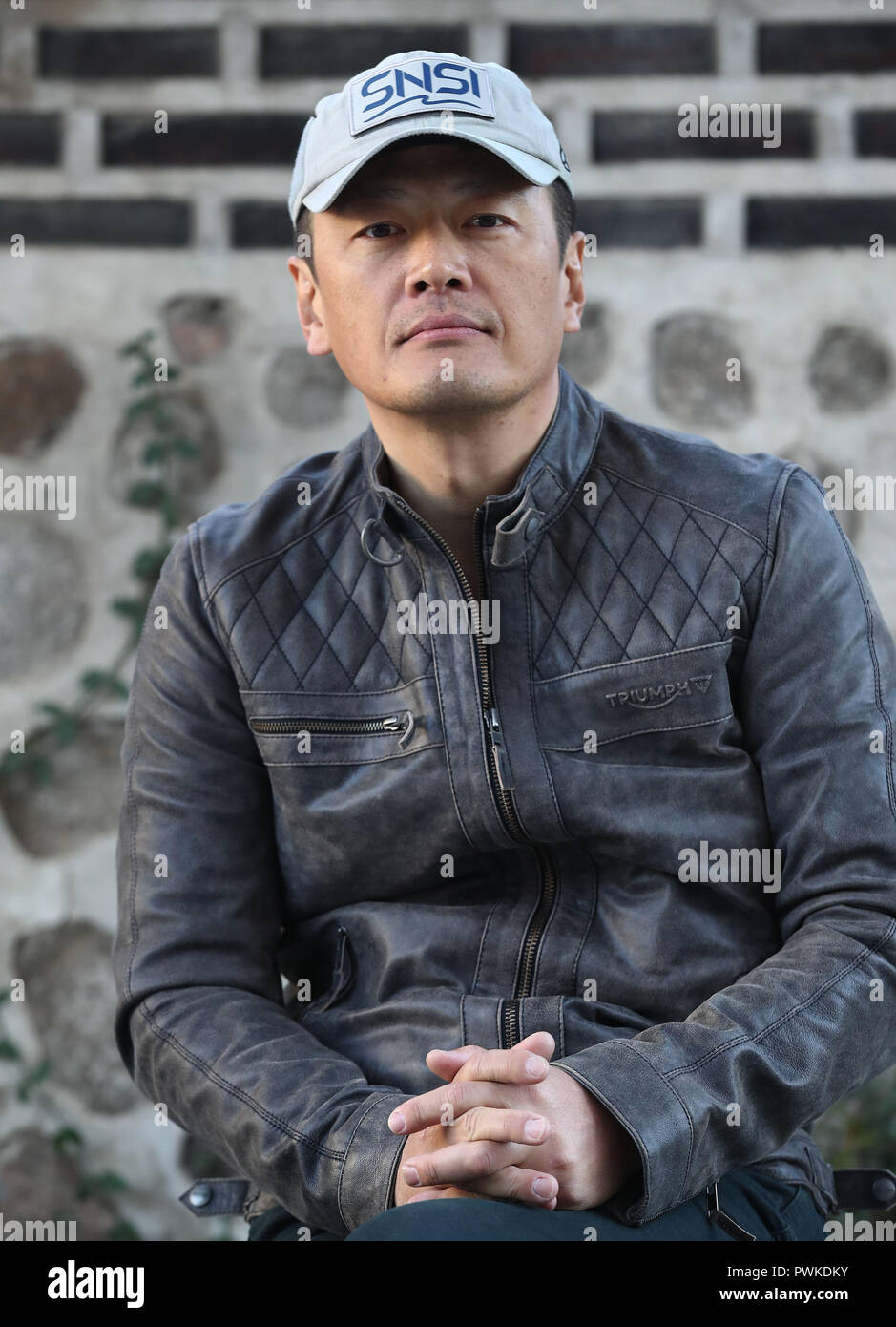 17th Oct, 2018. S. Korean actor Jung Chan South Korean actor Jung Chan ...