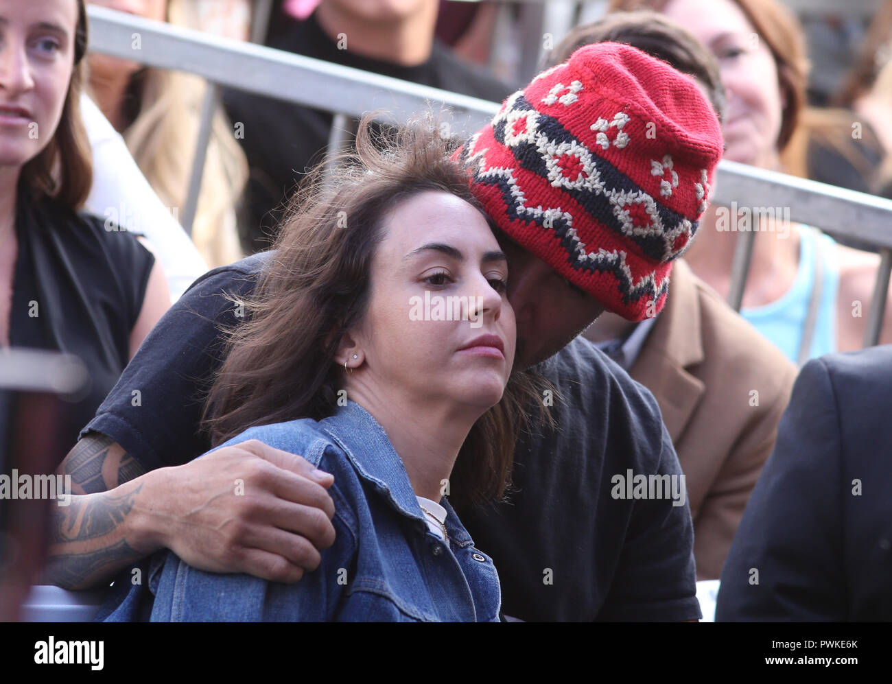 HOLLYWOOD, CA - OCTOBER 16: Ben Harper, Jaclyn Matfus, pictured at the ...