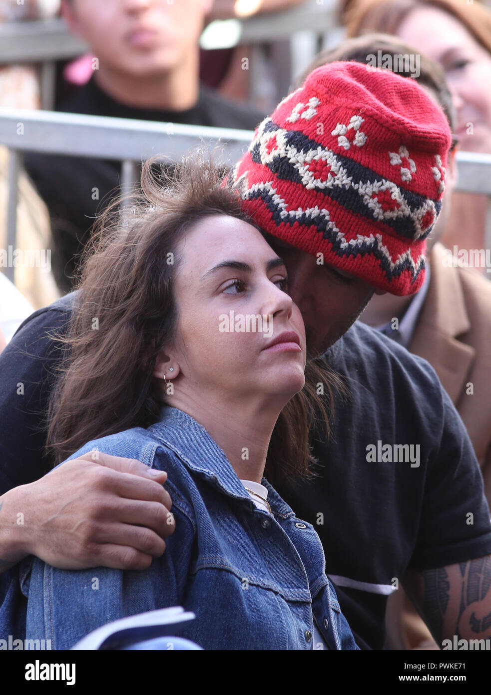 HOLLYWOOD, CA - OCTOBER 16: Ben Harper, Jaclyn Matfus, pictured at the ...