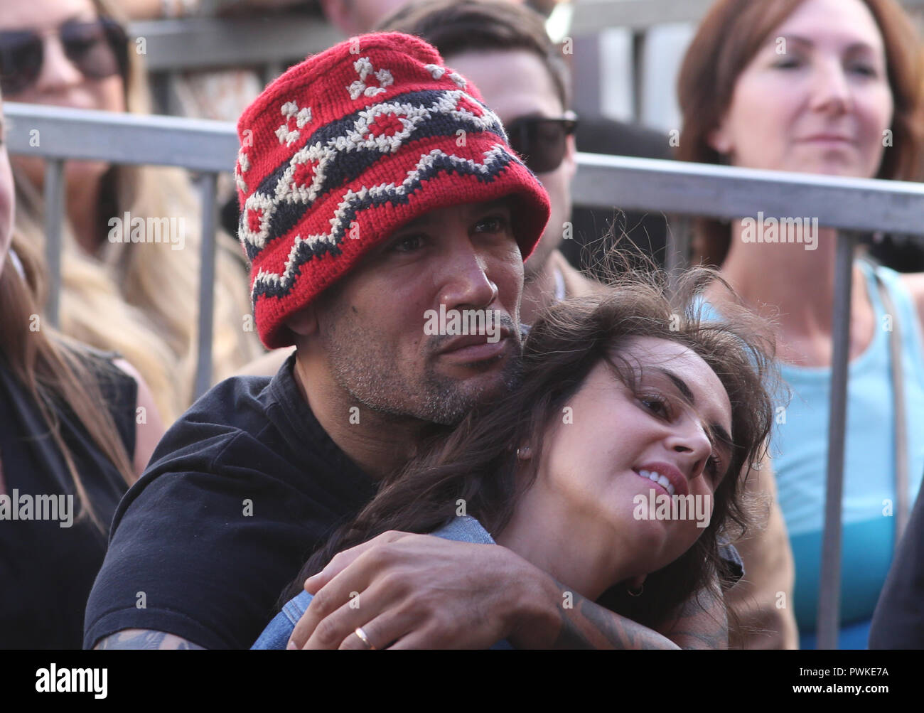 HOLLYWOOD, CA - OCTOBER 16: Ben Harper, Jaclyn Matfus, pictured at the ...