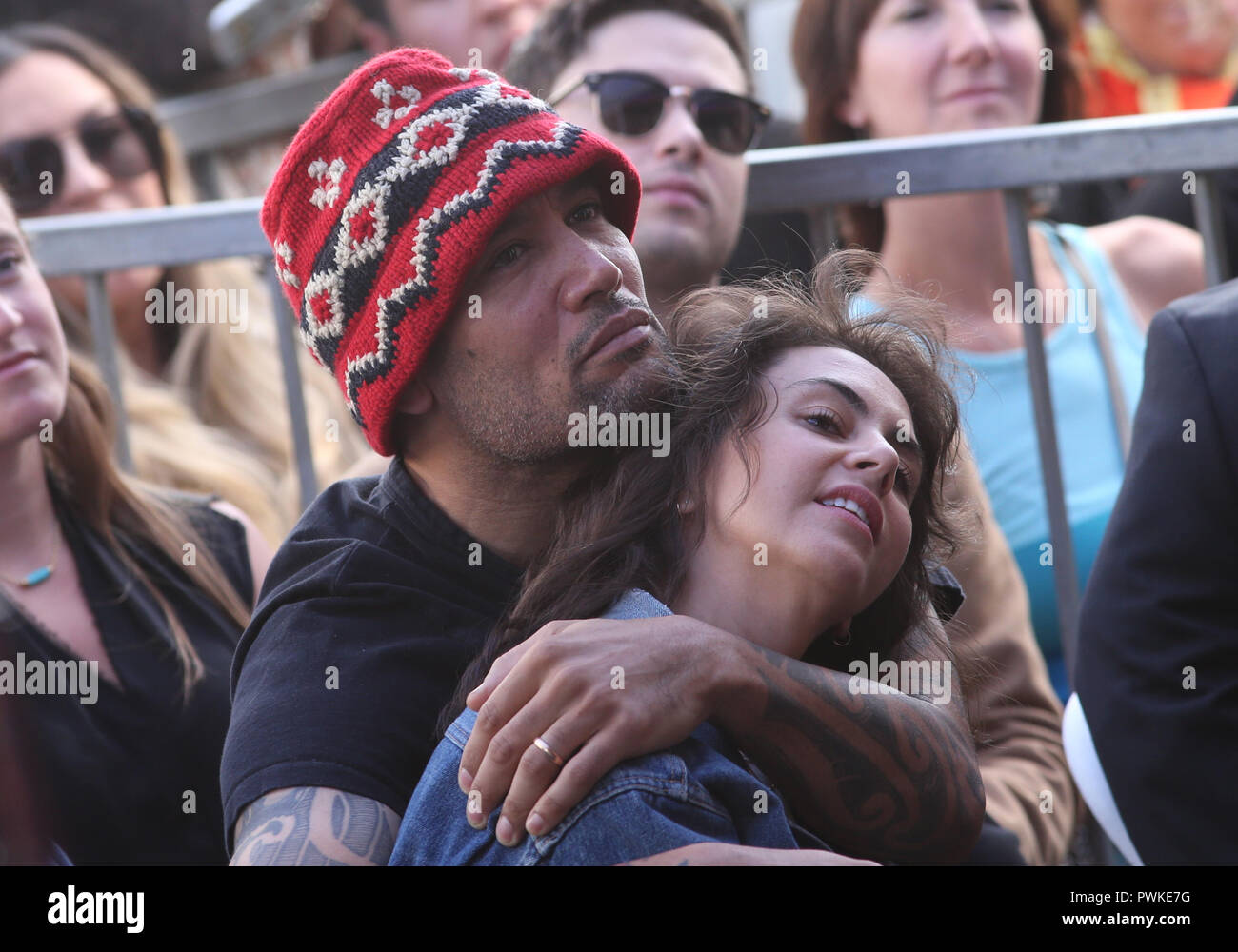 HOLLYWOOD, CA - OCTOBER 16: Ben Harper, Jaclyn Matfus, pictured at the ...