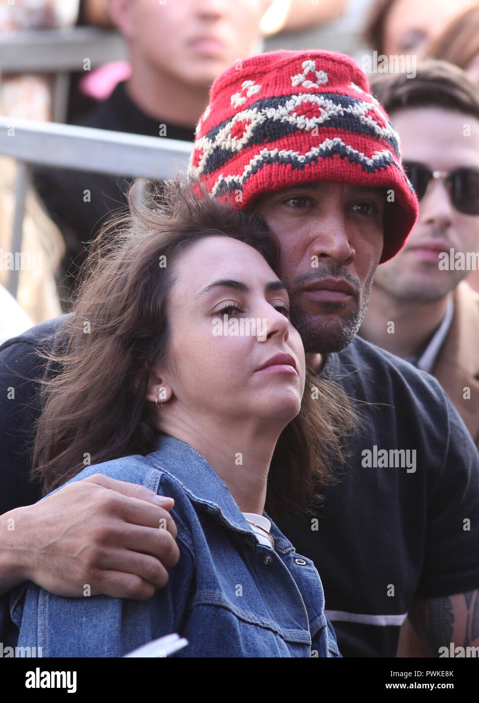 HOLLYWOOD, CA - OCTOBER 16: Ben Harper, Jaclyn Matfus, pictured at the ...