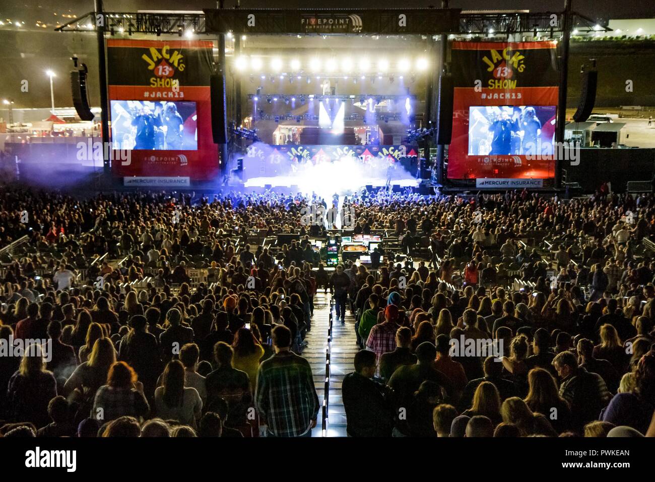 Five Point Amphitheater Map