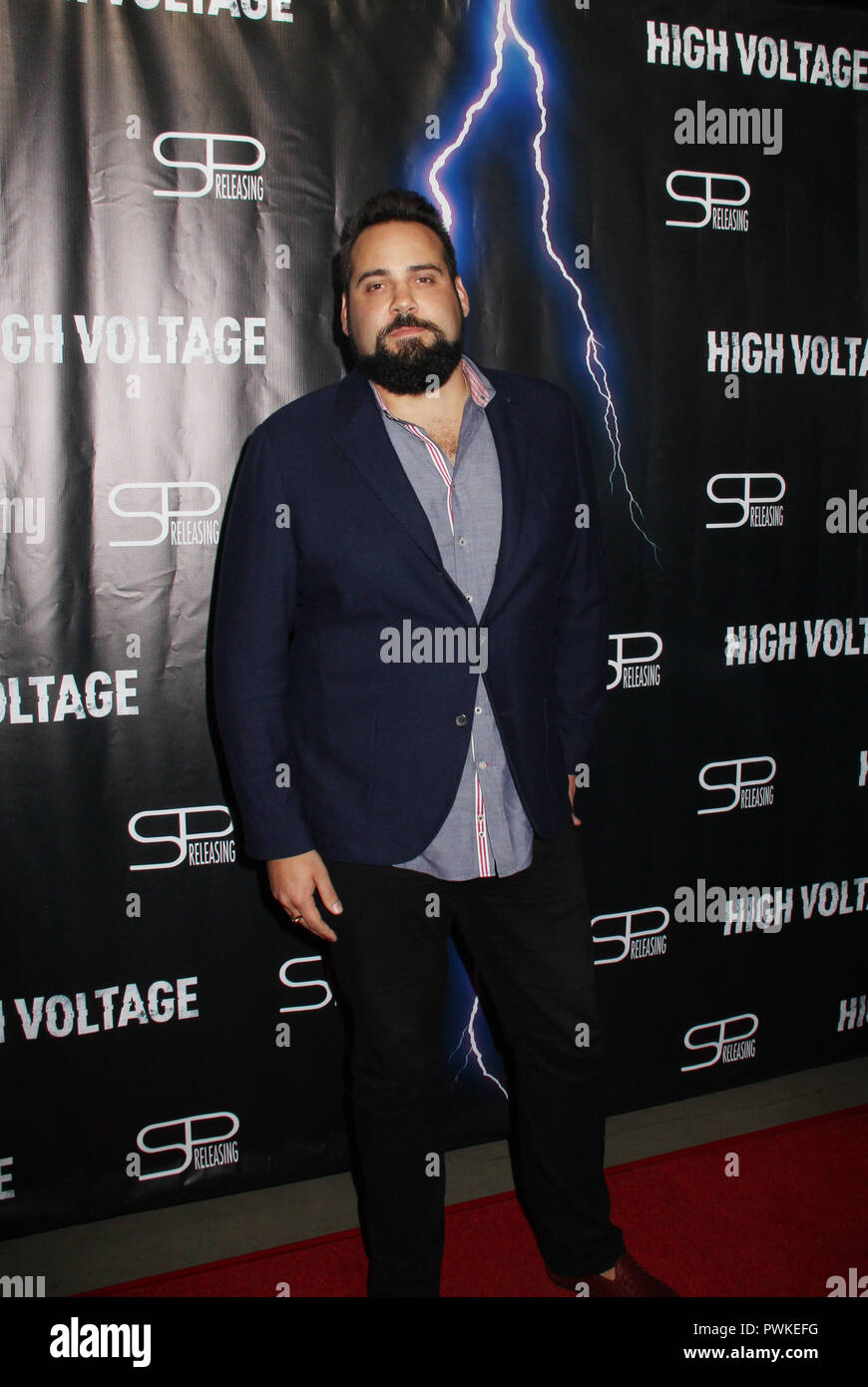 James Parrinello 10/16/2018 The Los Angeles premiere of "High Voltage ...