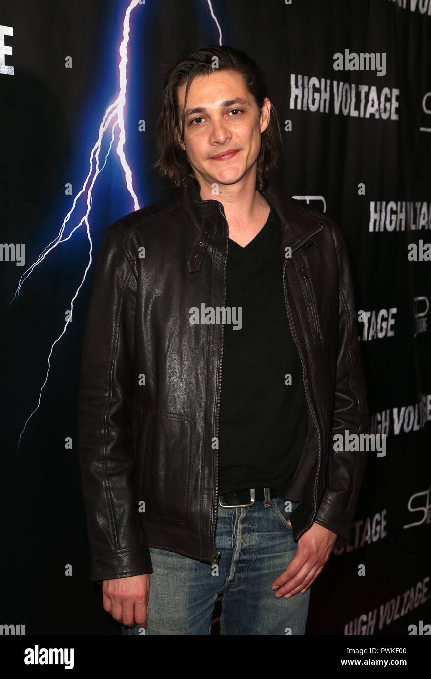 Hollywood, Ca. 16th Oct, 2018. Ryan Donowho, pictured at the "High ...