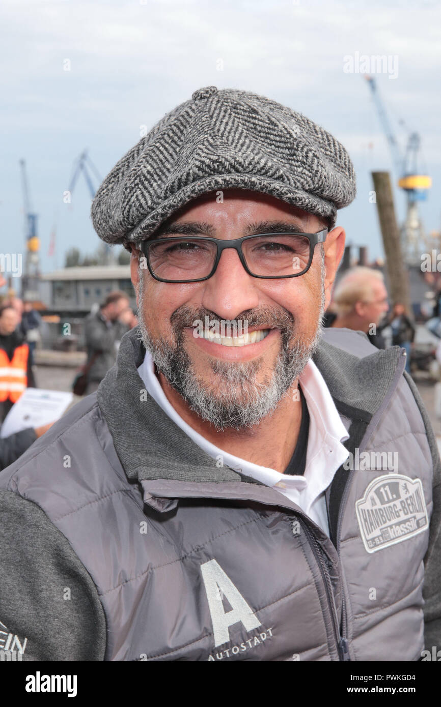 celebrities at the finish of the Rallye Auto Bild Klassik Featuring ...