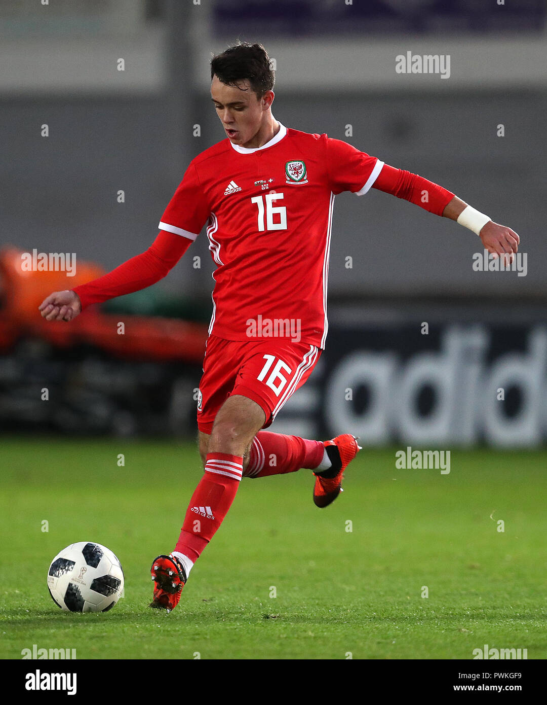 Wales' Robbie Burton during the UEFA U21 European Championship ...