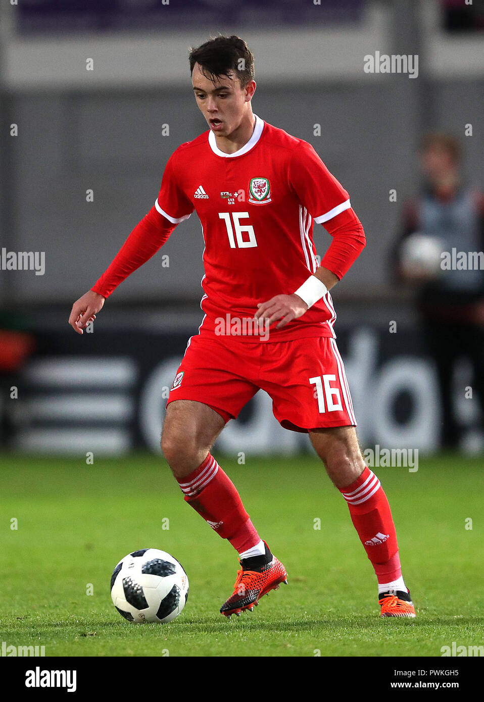 Wales' Robbie Burton during the UEFA U21 European Championship ...