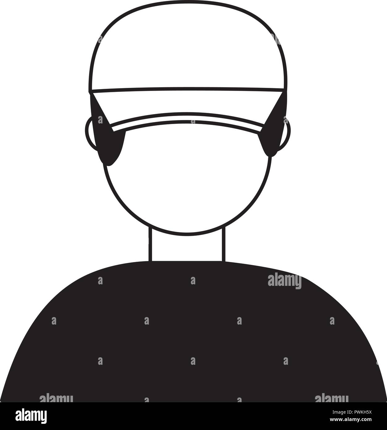 designer man character professional labor vector illustration Stock ...