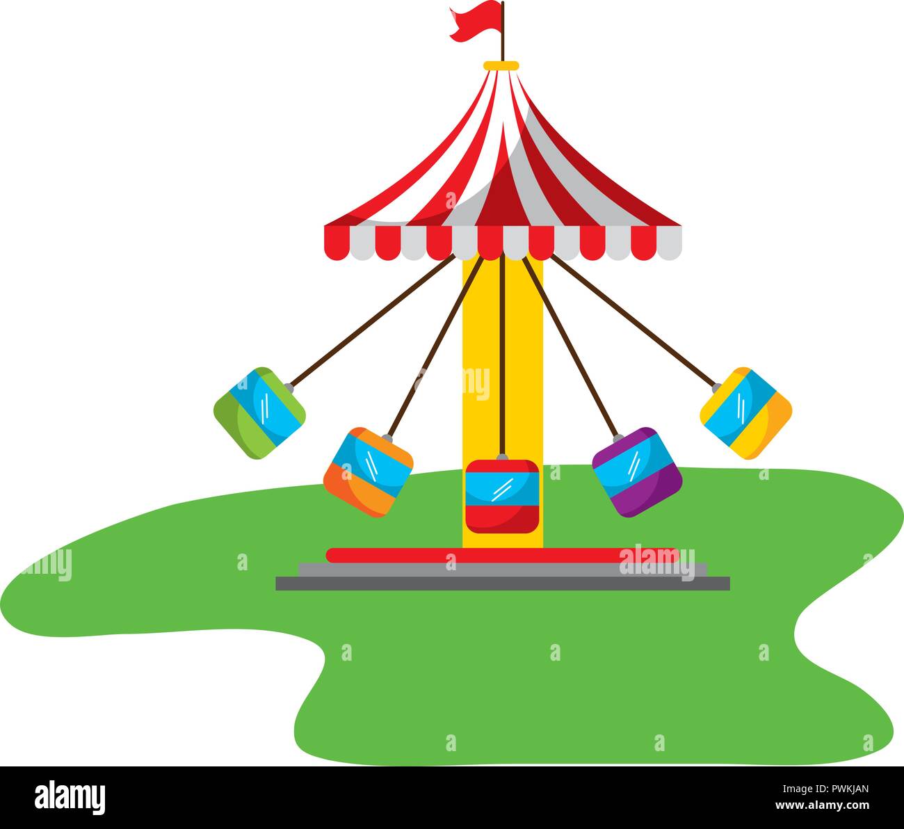 carnival fun fair vector illustration Stock Vector Image & Art - Alamy