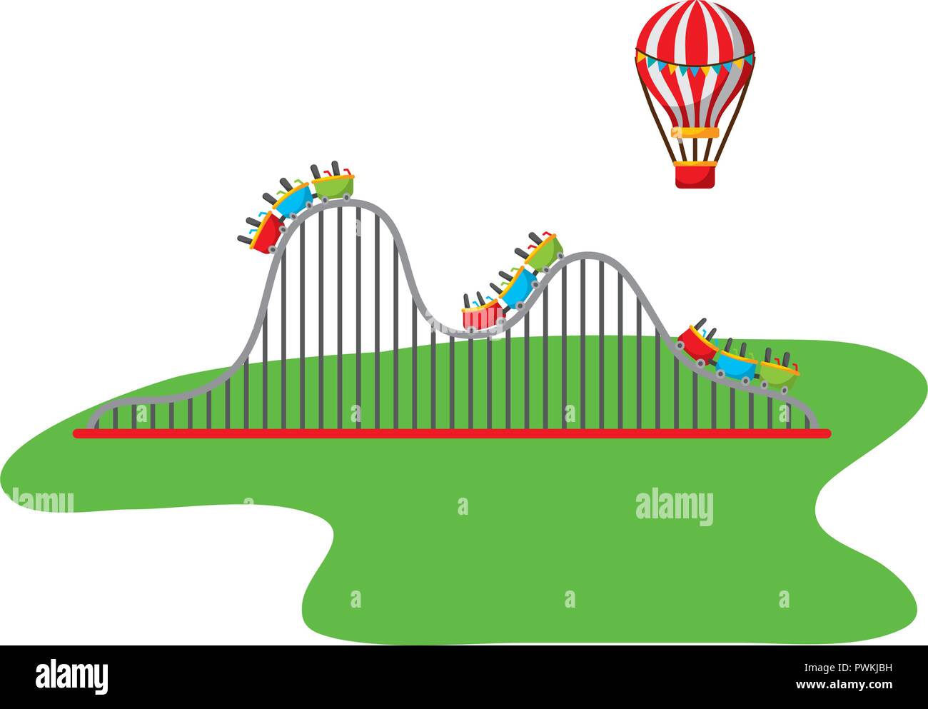 carnival fun fair vector illustration Stock Vector Image & Art - Alamy