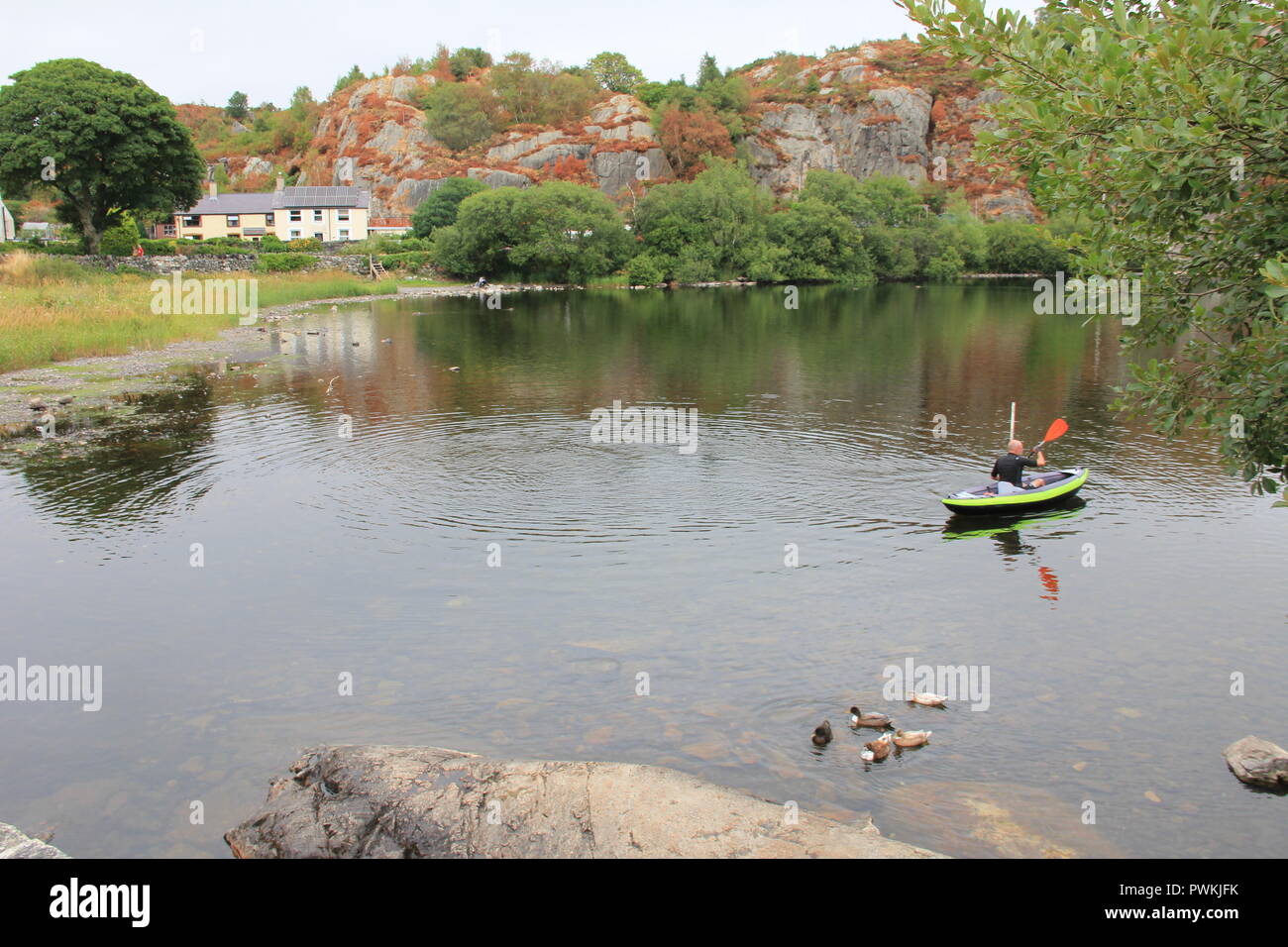 Llanberis town centre hi-res stock photography and images - Alamy