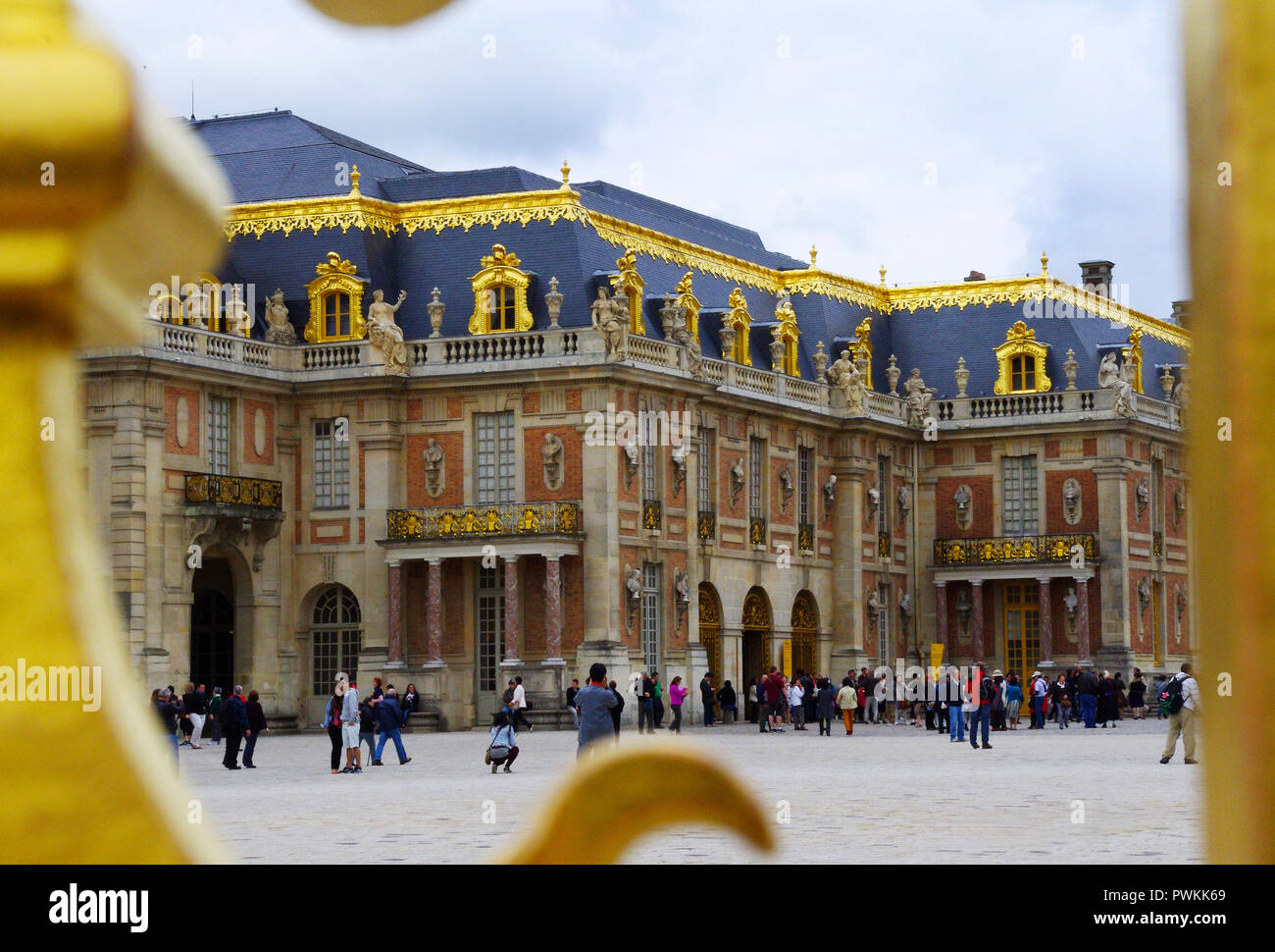 The Castle at Versailles France Stock Photo - Alamy