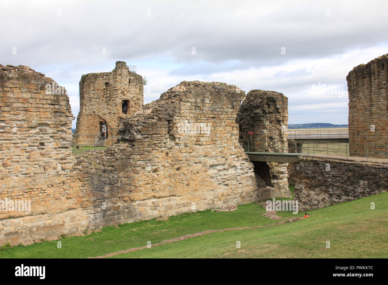 Flint castle North Wales Stock Photo - Alamy