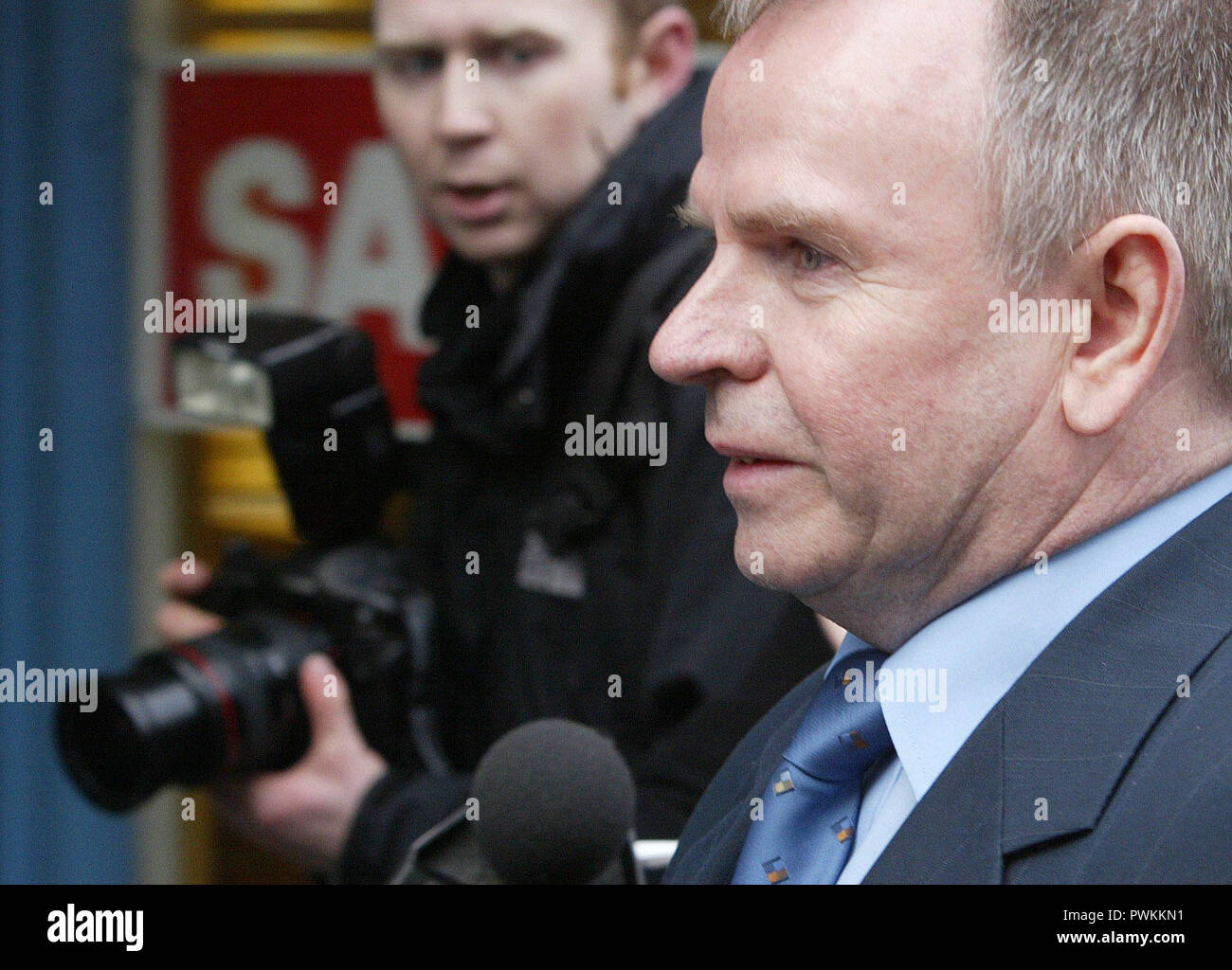 Campbell who was convicted hi-res stock photography and images - Alamy