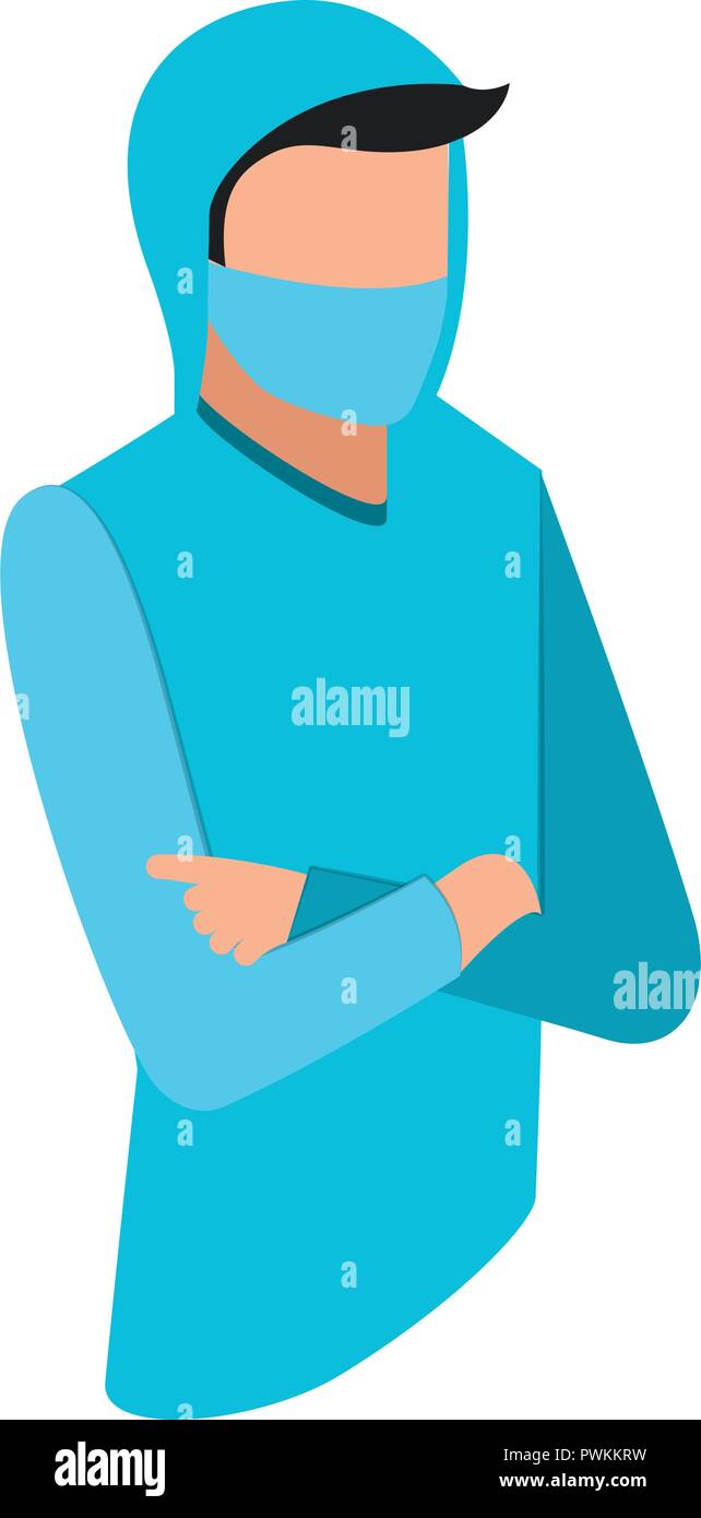 professional doctor in uniform medical healthcare vector illustration ...