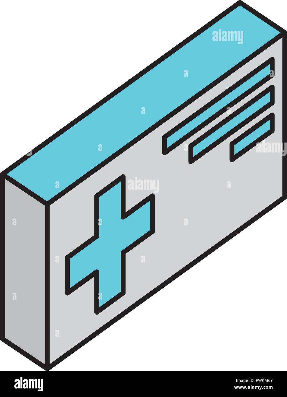 packaging medicine pharmacy medical healthcare vector illustration ...