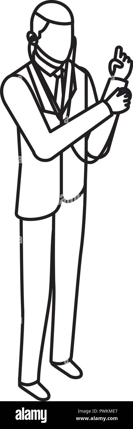 doctor professional practitioner medical healthcare vector illustration ...