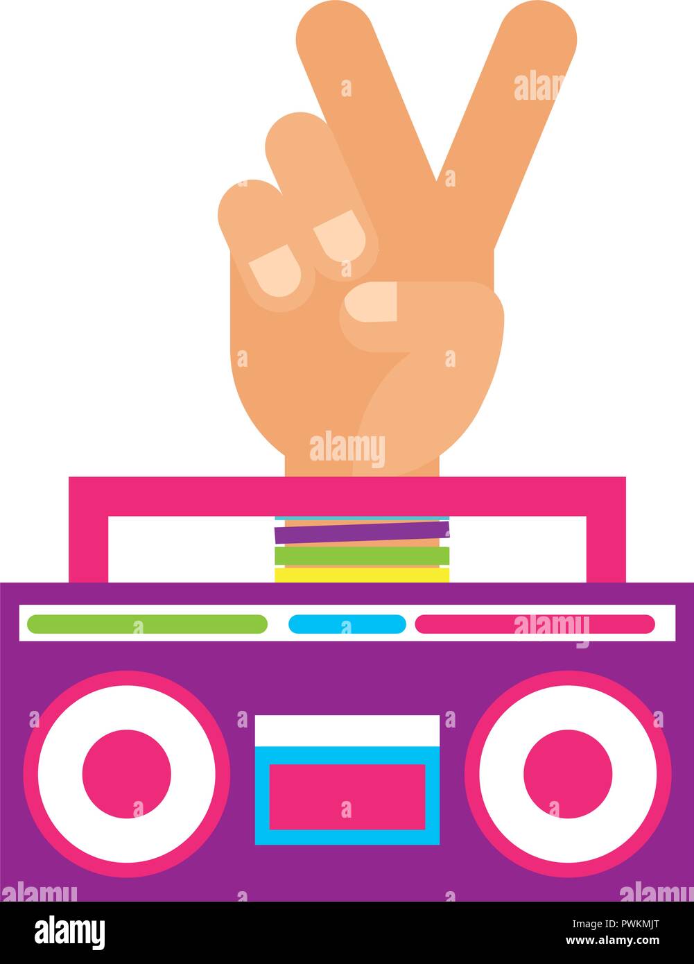 60s Hand Peace Symbol High Resolution Stock Photography and Images - Alamy