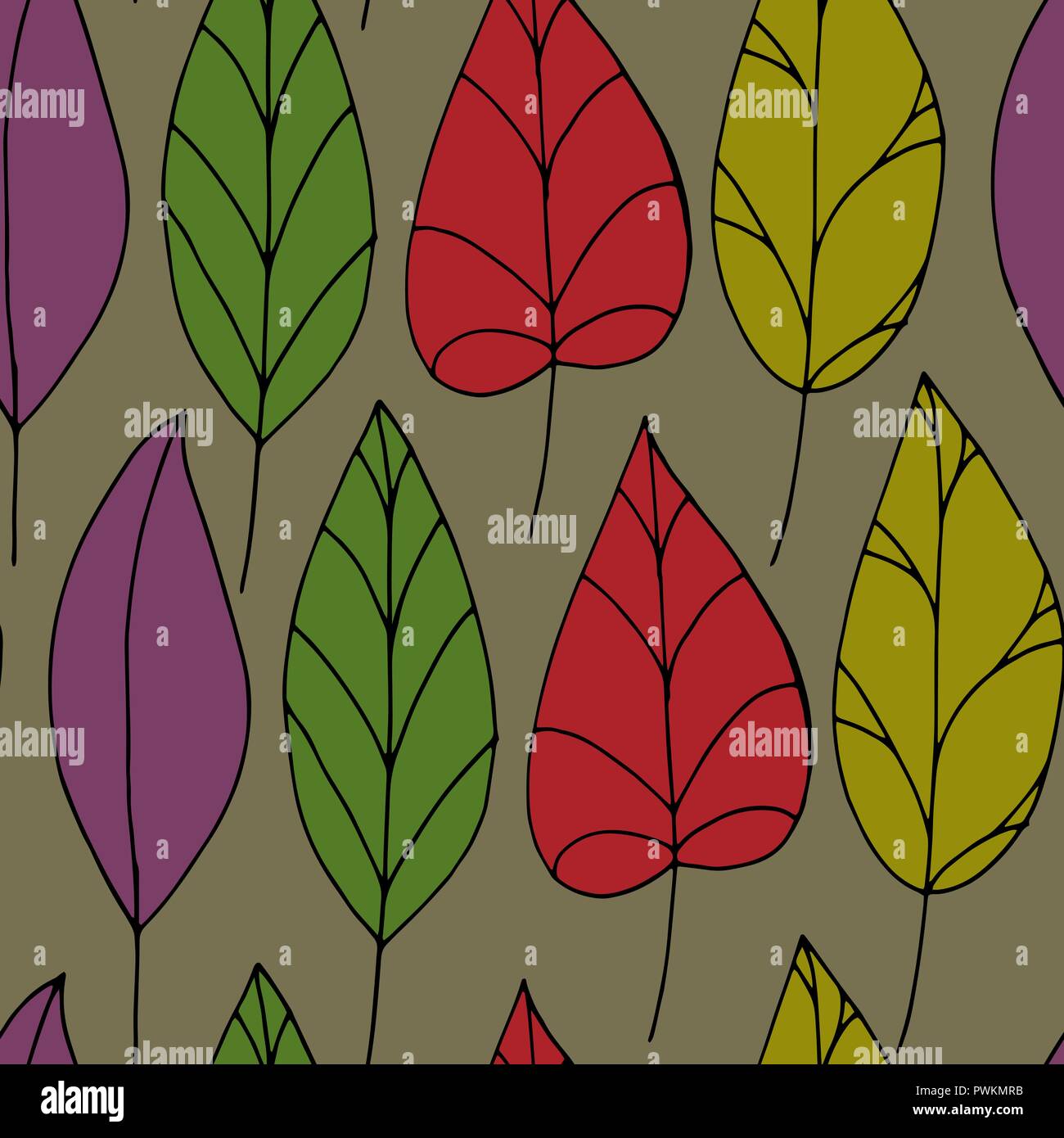 Leaf Texture Pattern