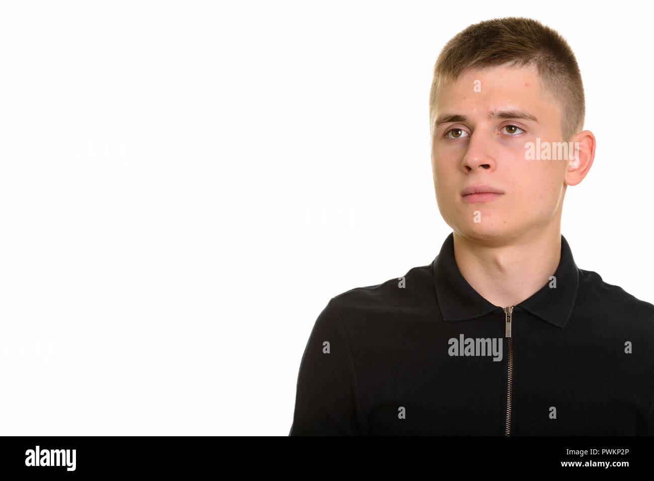 Thinking young man hi-res stock photography and images - Alamy