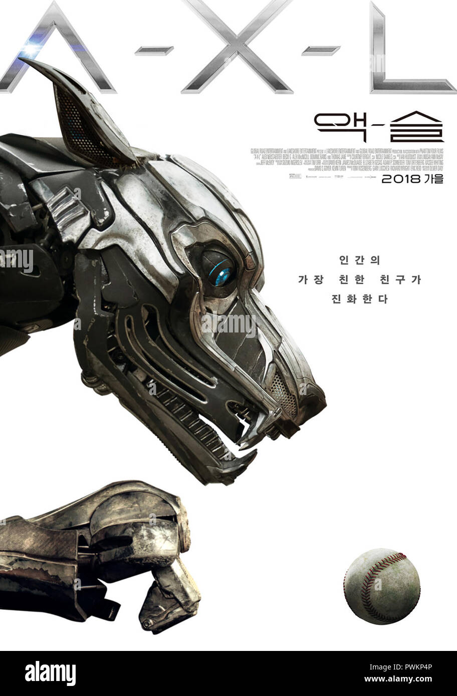 A.X.L., (aka A-X-L), South Korean poster, 2018. © Global Road ...