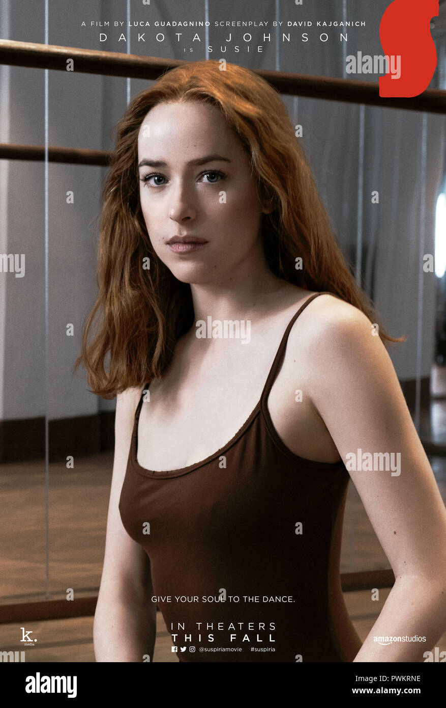 SUSPIRIA, US character poster, Dakota Johnson, 2018. © Amazon ...