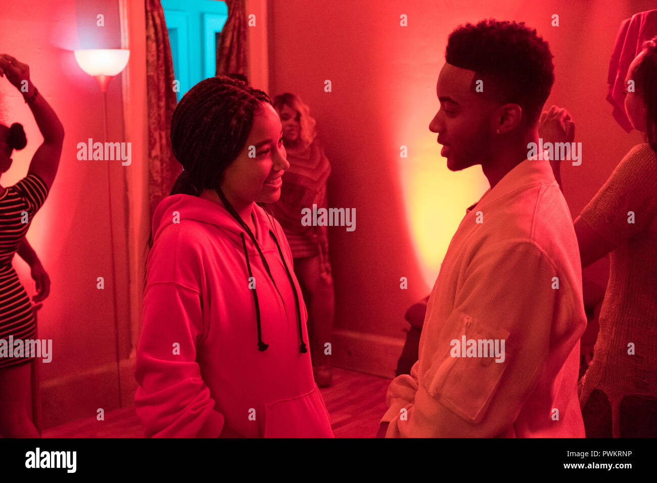 Amandla stenberg hate u give hi-res stock photography and images - Alamy