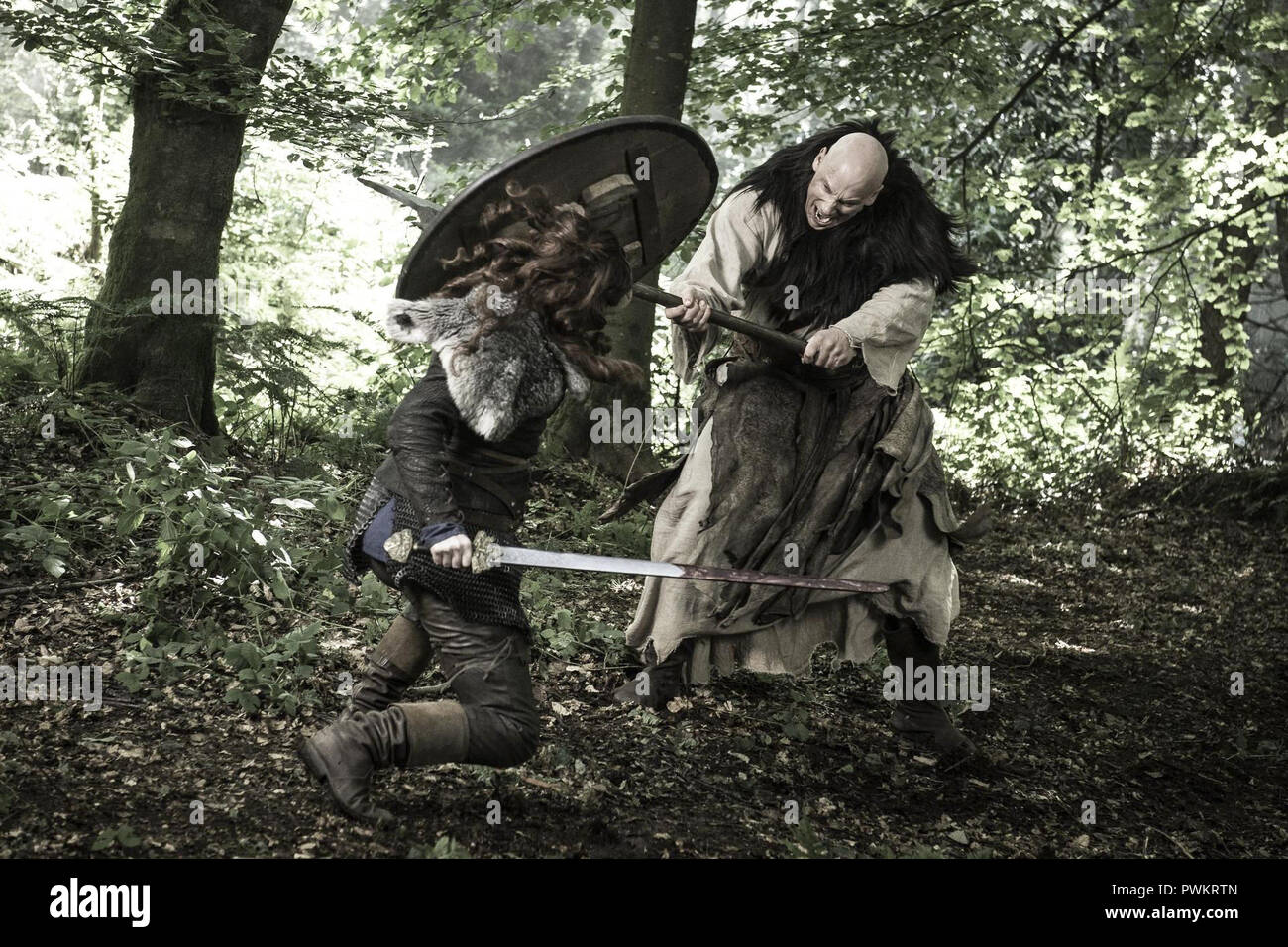 VIKING DESTINY, (far right): Martyn Ford, 2018. © Saban Films ...