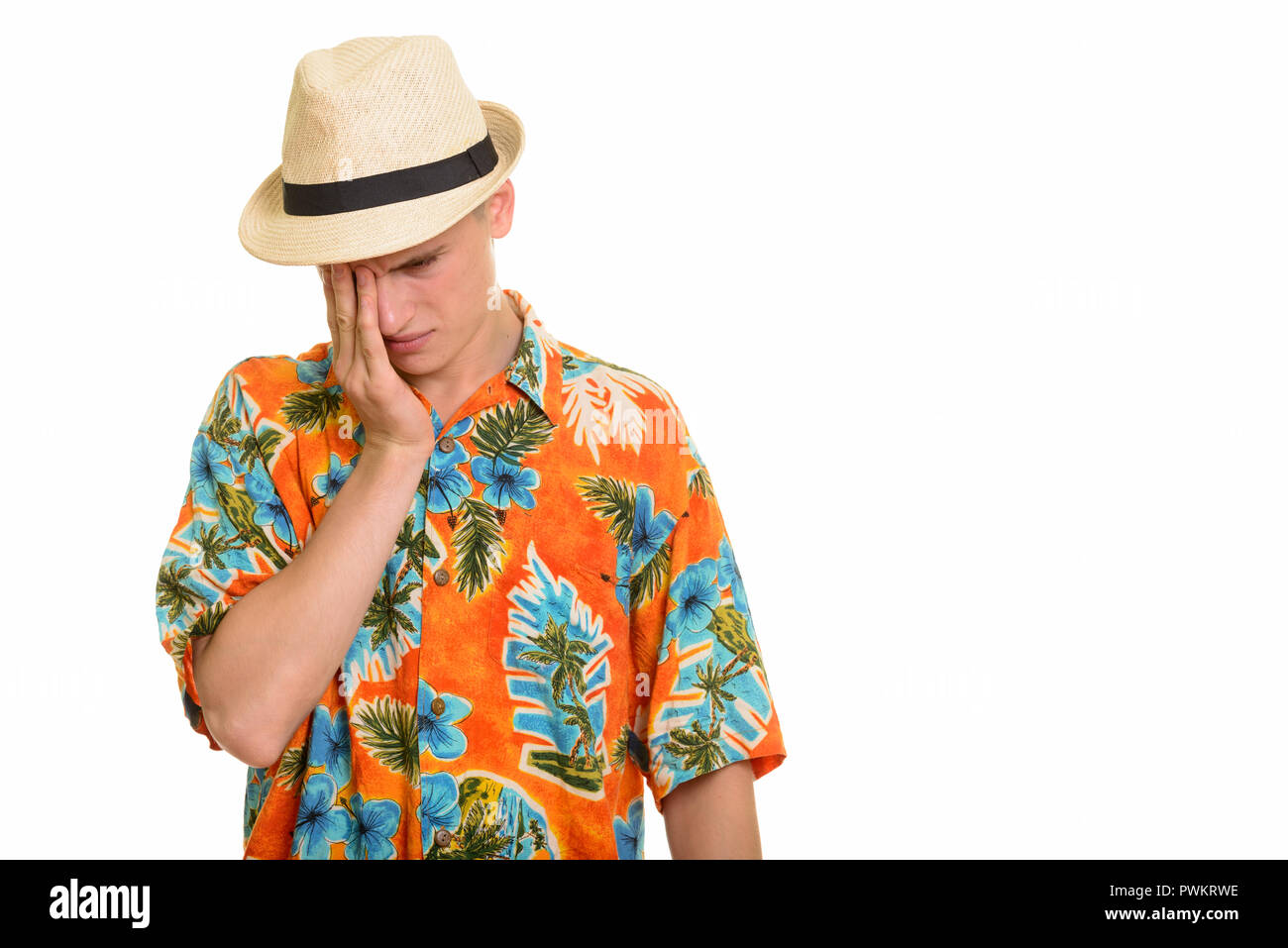 Exhausted tourist hi-res stock photography and images - Alamy