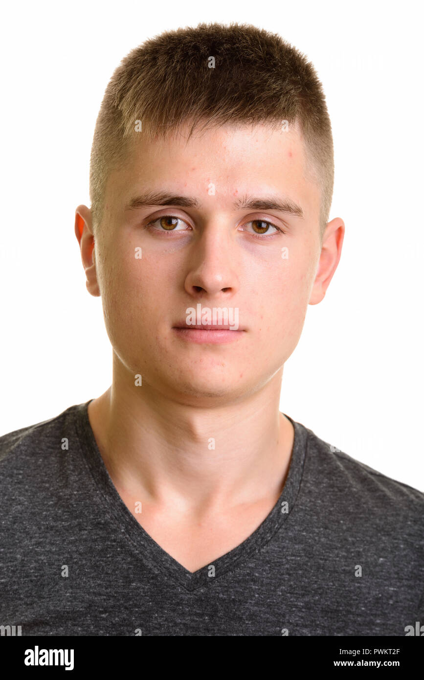 Caucasian male face hi-res stock photography and images - Alamy
