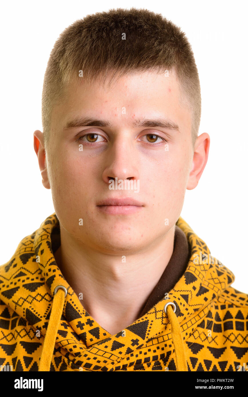 Young attractive man wearing hi-res stock photography and images - Alamy