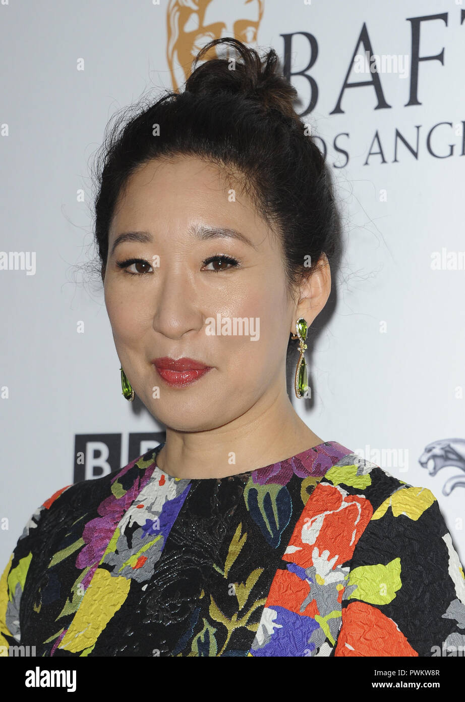 The 2018 BAFTA TV Tea Party Featuring: Sandra Oh Where: Los Angeles ...