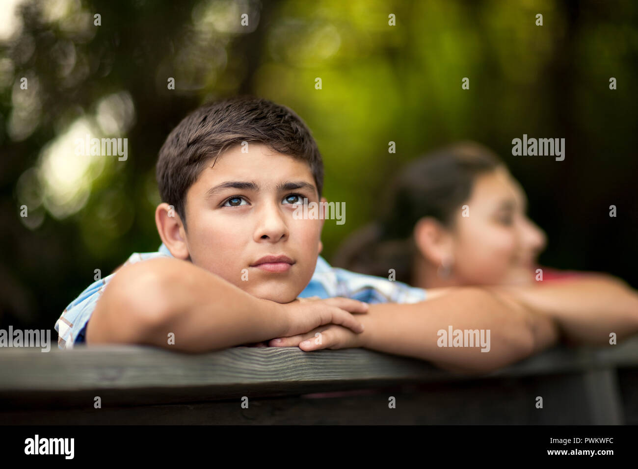 Photo of child daydreaming hi-res stock photography and images - Alamy
