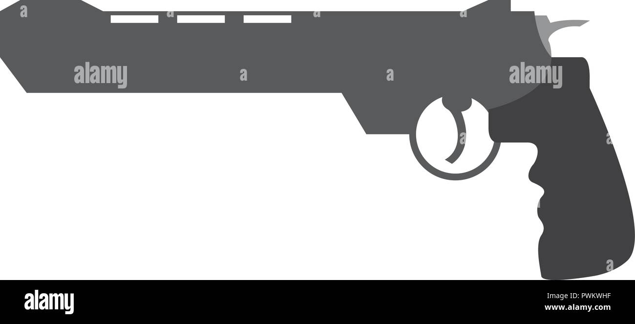 Isolated gun icon Stock Vector Image & Art - Alamy