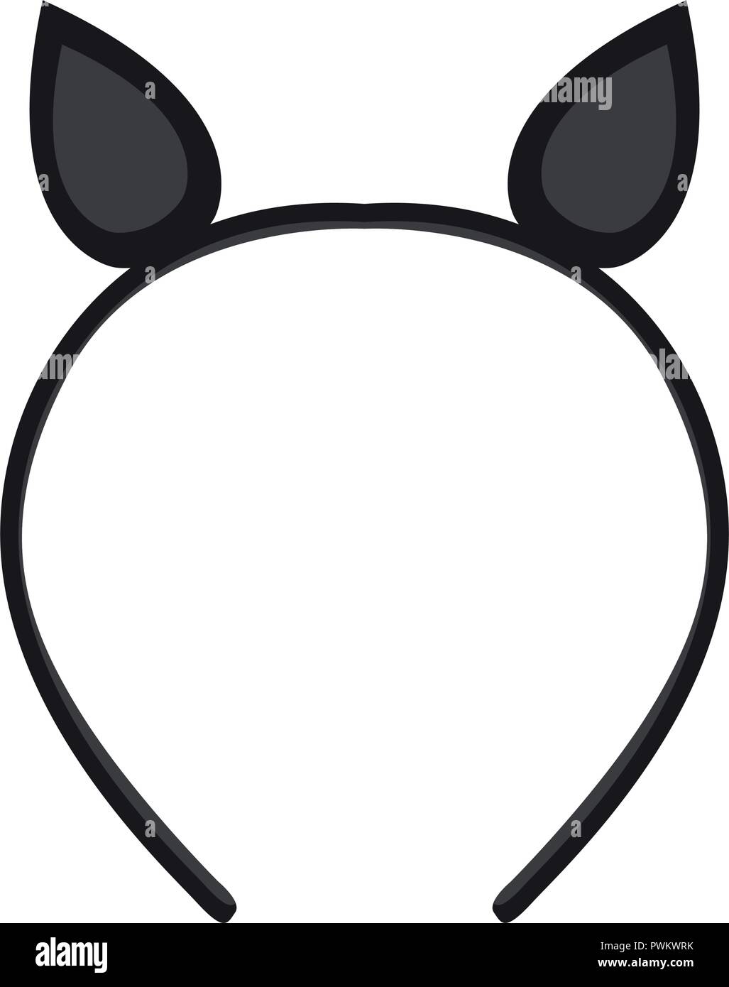 Ear headband Stock Vector Images - Alamy