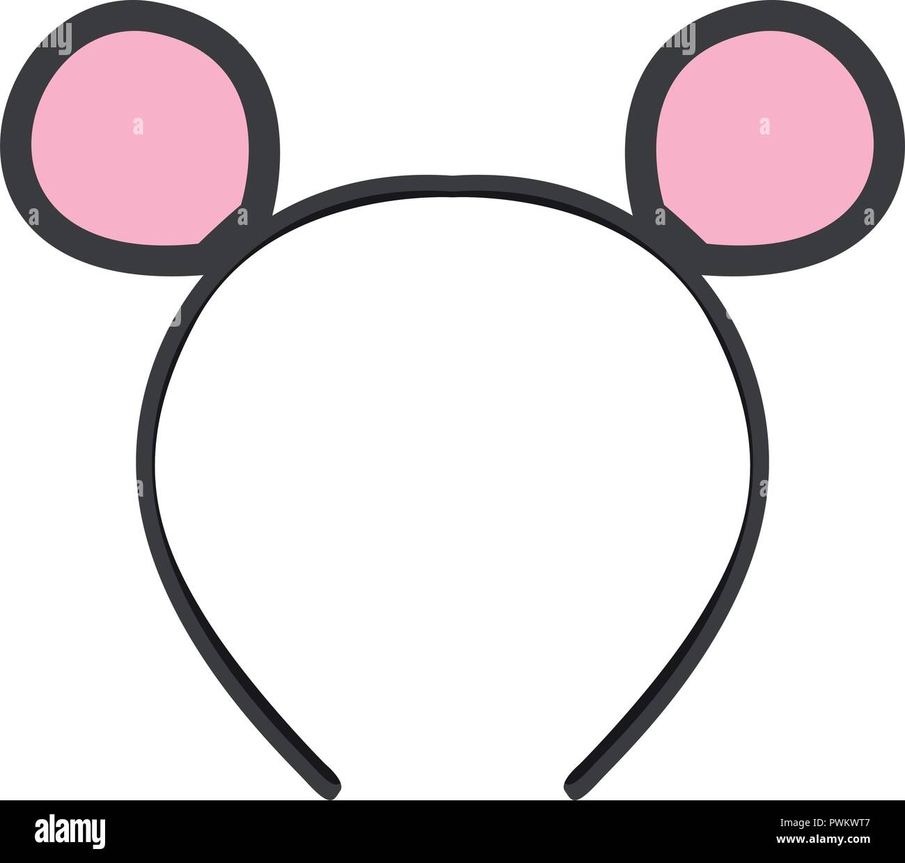 Isolated headband icon with mouse ears Stock Vector Image & Art - Alamy