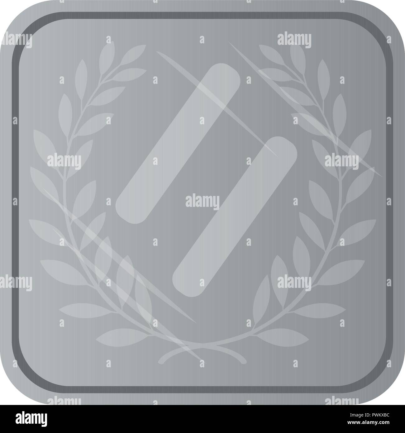 Isolated silver coin Stock Vector Image & Art - Alamy